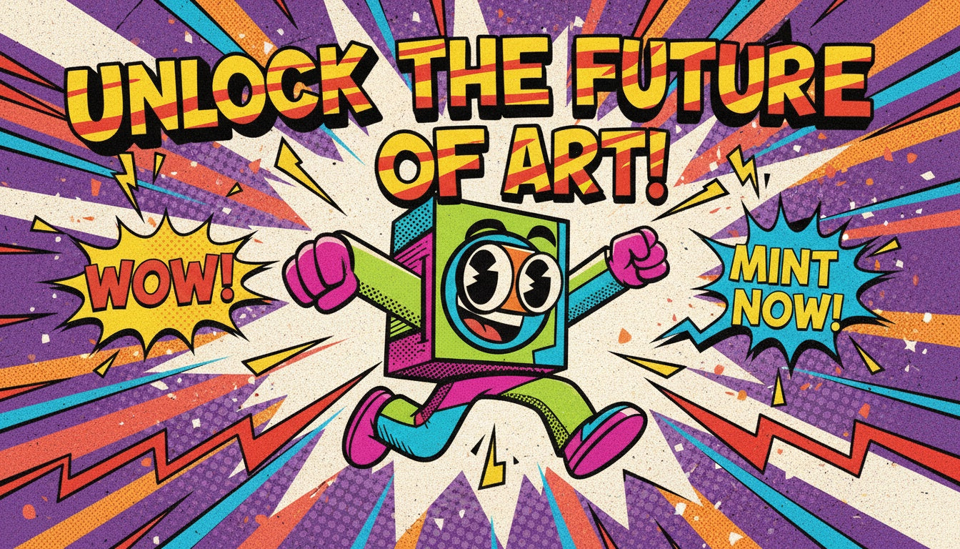 Pop Art NFTs That Merge Animation and Illustration – Creative Ink Studios