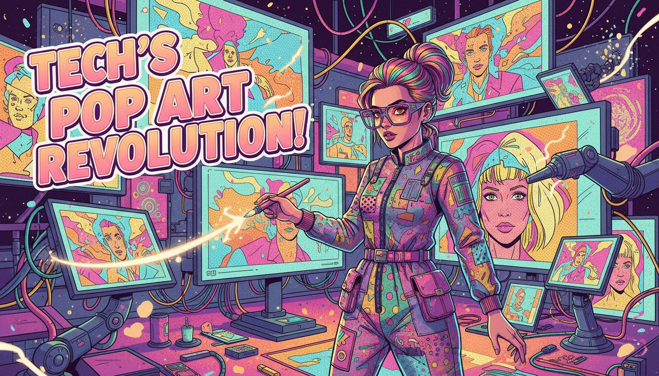 The Role of Technology in the Evolution of Modern Pop Art – Creative ...